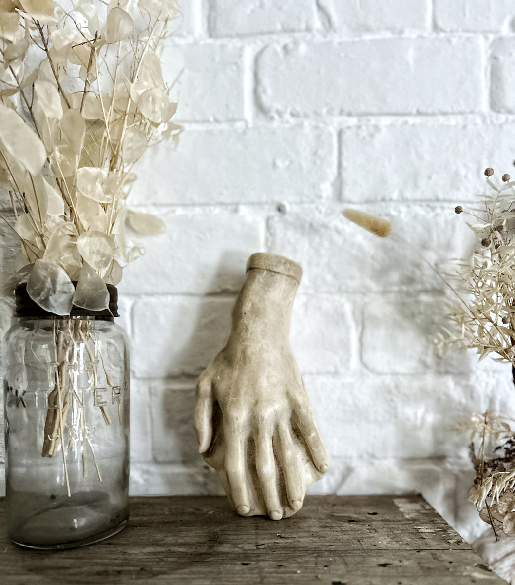 Antique deathbed plaster cast hand of composer Chopin – The Old Potato ...