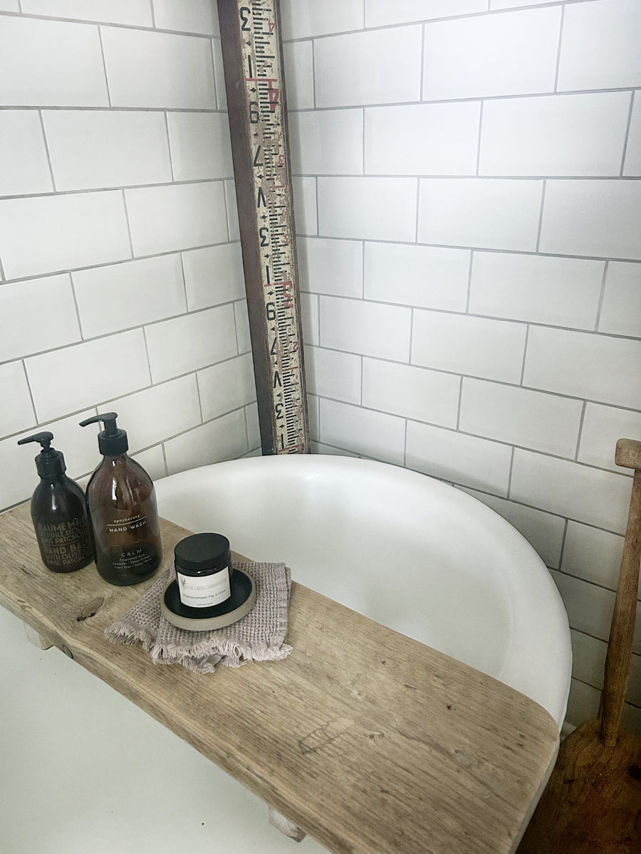 Salvaged reclaimed wooden bath plank board – The Old Potato Store
