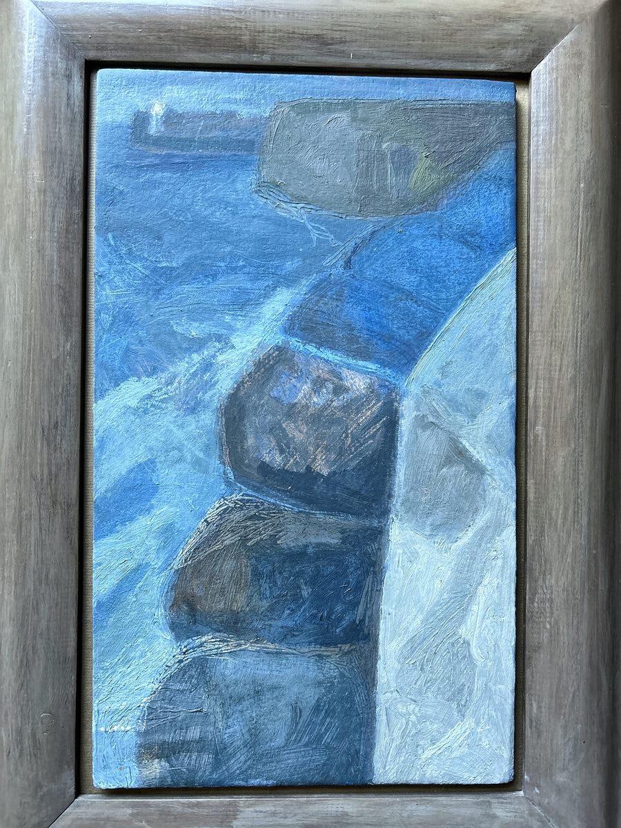 Sarah Lord British contemporary artist oil painting on muslin on board ...