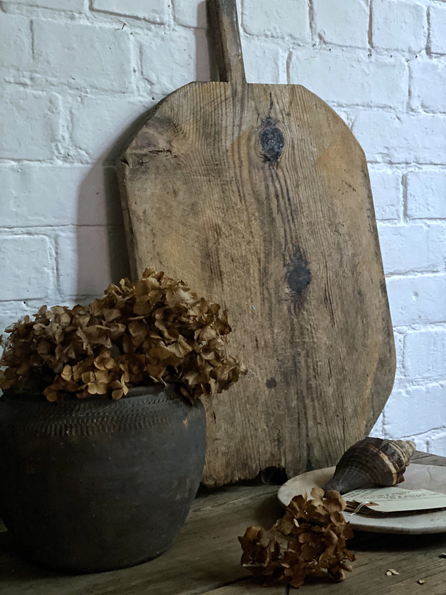 Antique wooden vintage rustic chopping, serving, bread board – The Old ...
